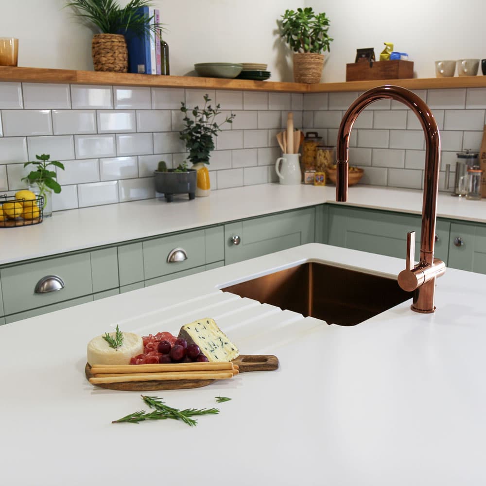 Lucida White Compact | Solid Laminate | House of Worktops