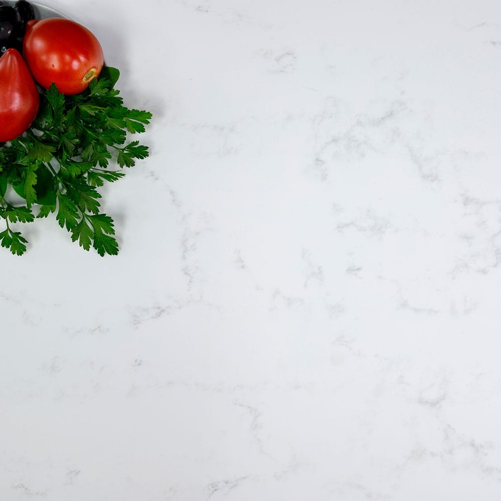 Carrara Solid Surface Worktops | @ House of Worktops