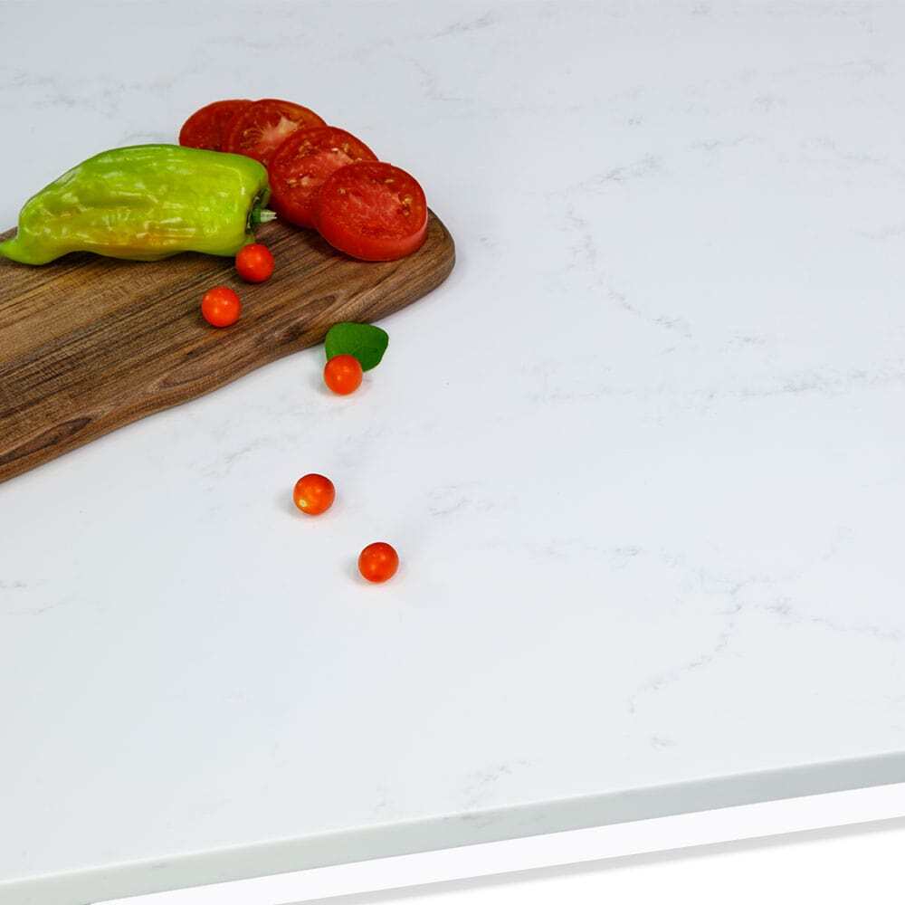 Carrara Solid Surface Worktops | @ House of Worktops